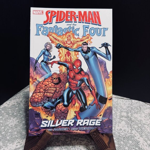 Marvel | Other | Spiderman And The Fantastic Four Silver Rage Graphic ...